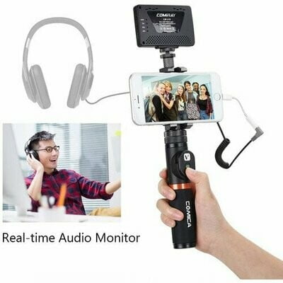 Comica Audio CVM-WS50A Wireless Lavalier Microphone System with ...